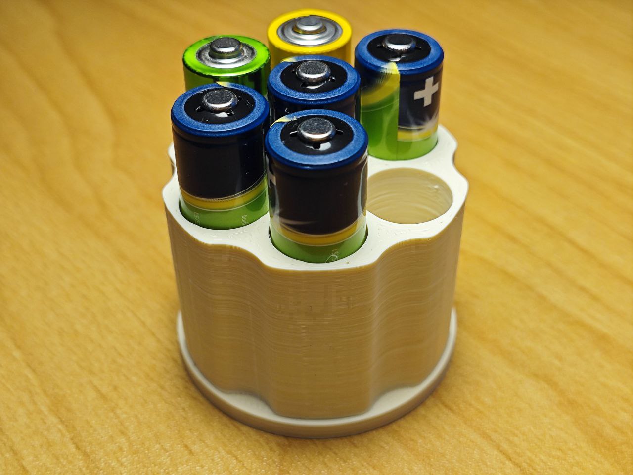 Battery AA organiser by polnikole | Download free STL model ...