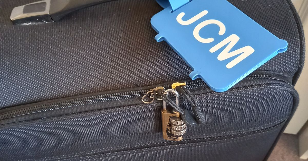 Personalied Flexible Luggage Tag by Peter Main | Download free STL ...