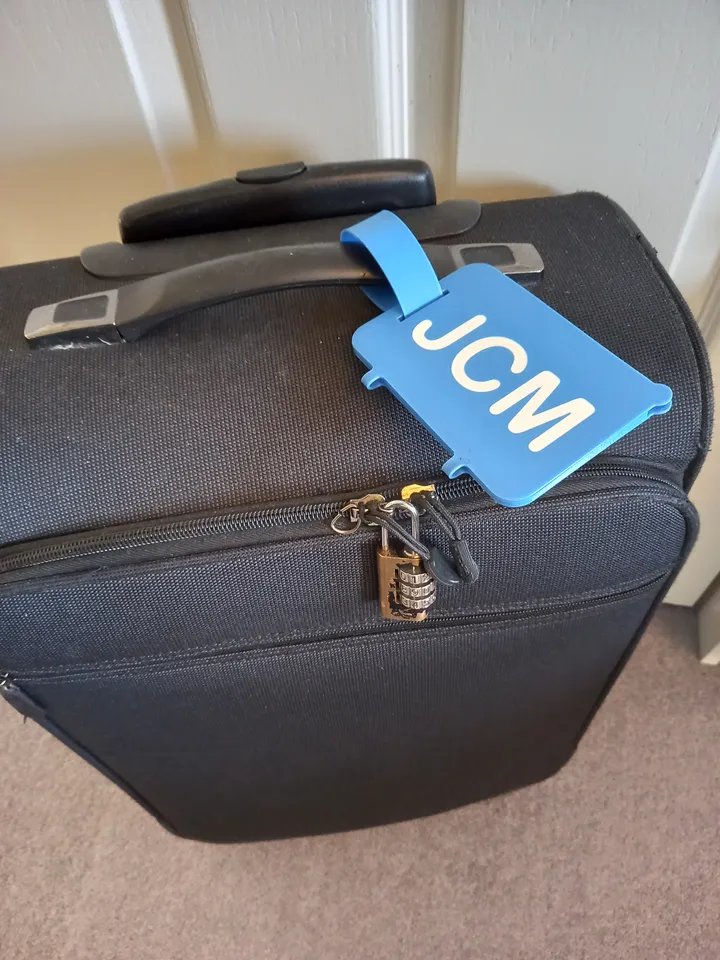 Personalied Flexible Luggage Tag by Peter Main | Download free STL ...