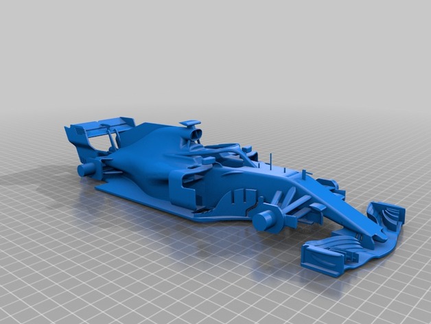 Ferrari SF71H 2018 Formula 1 Car da amangla | Scarica il modello STL ...