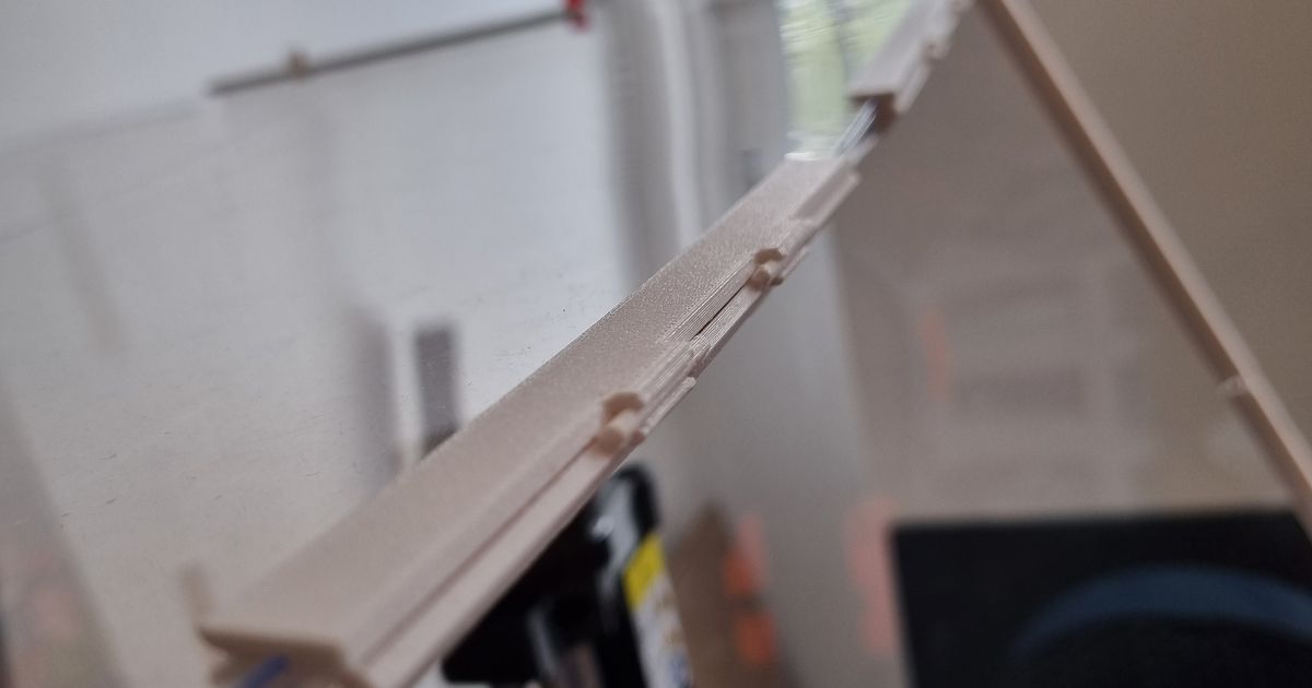 Hinges for acrylic sheets by Mich | Download free STL model ...