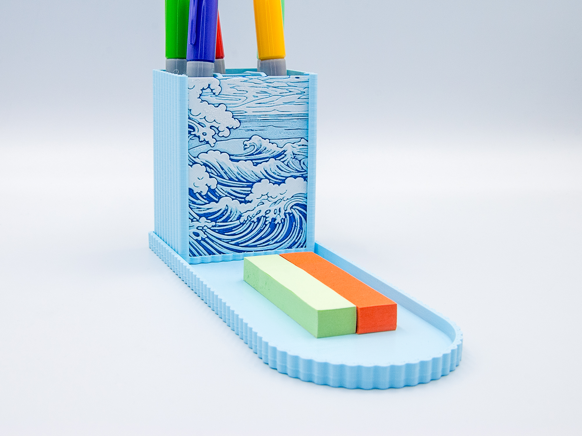 Wave Desk Organizer by Bamingo Design | Printables Store