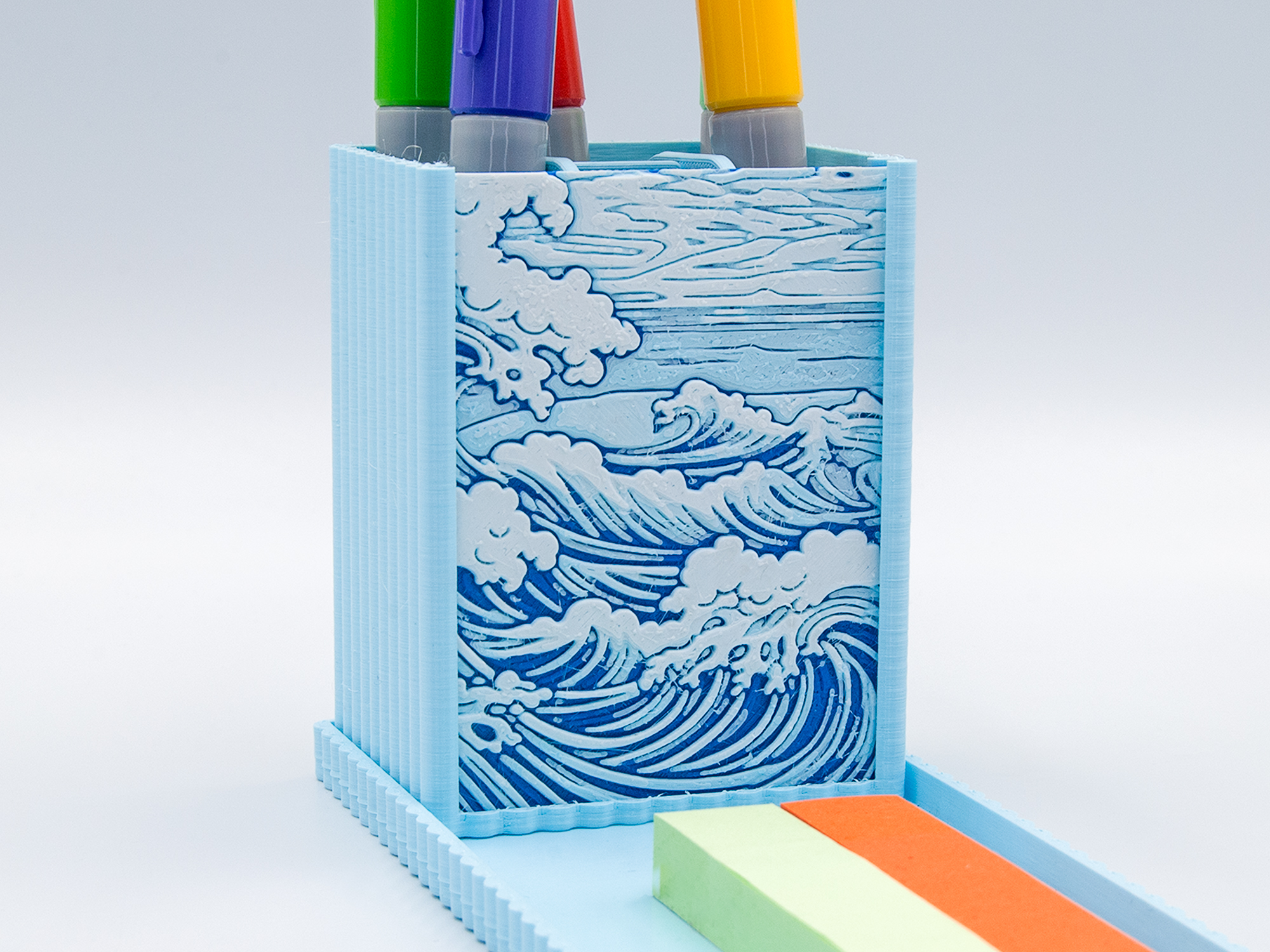 Wave Desk Organizer by Bamingo Design | Printables Store