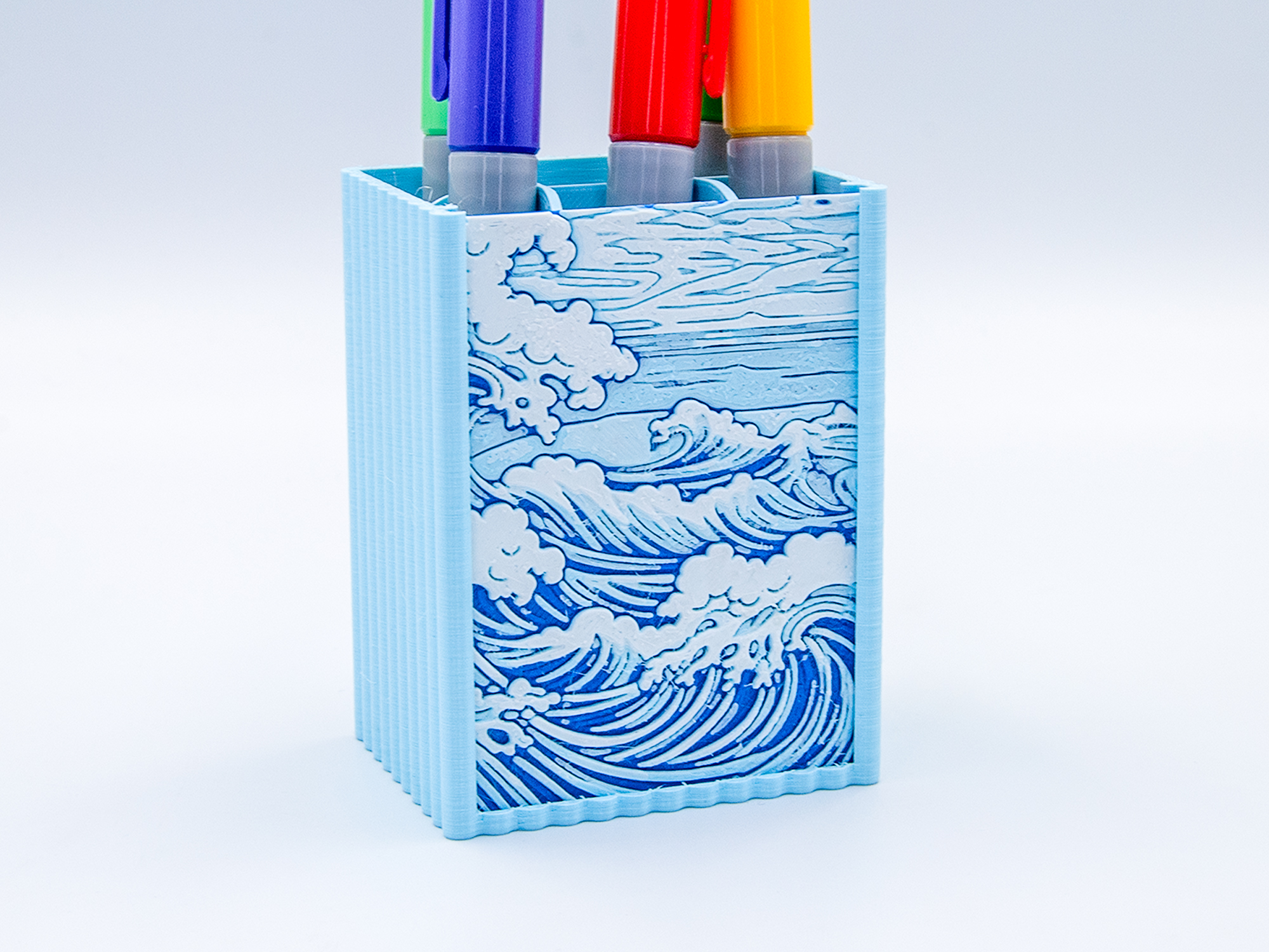 Wave Desk Organizer by Bamingo Design | Printables Store