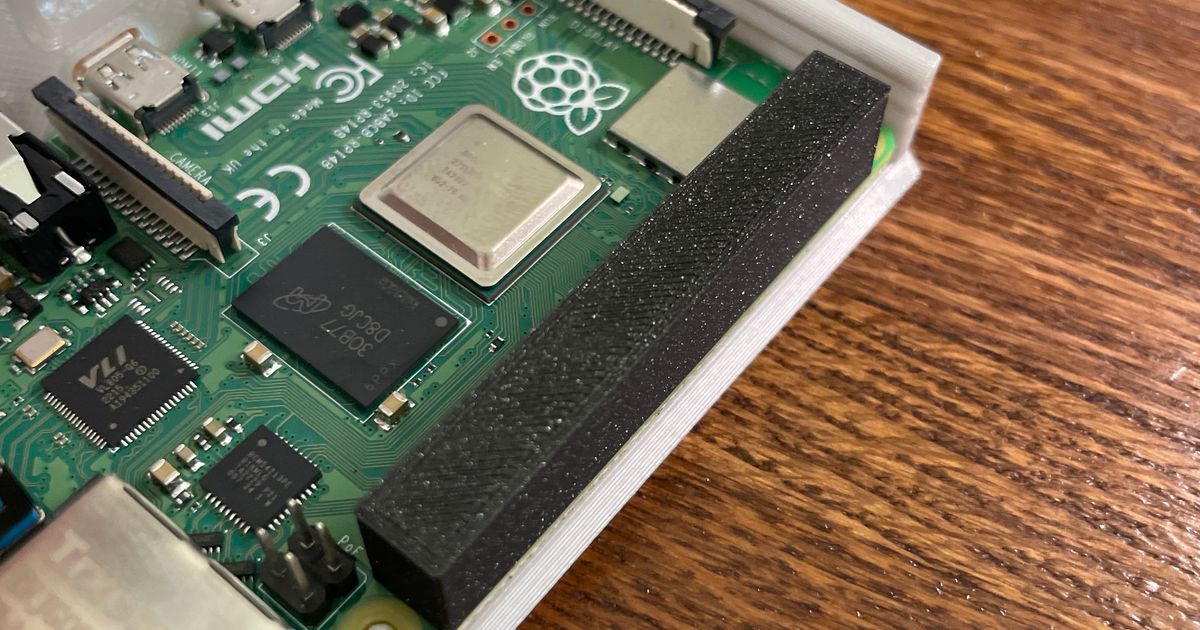 Raspberry Pi pin guard by TripleB | Download free STL model ...