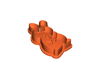 Cookie cutter easter rabbit by Ktosia | Download free STL model ...