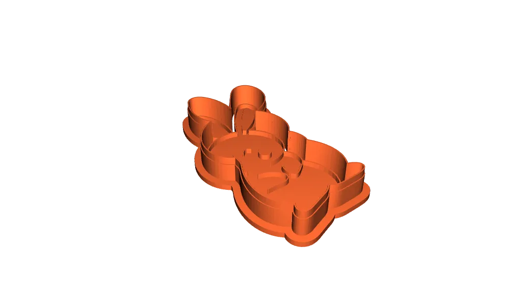 Cookie cutter easter rabbit by Ktosia | Download free STL model ...