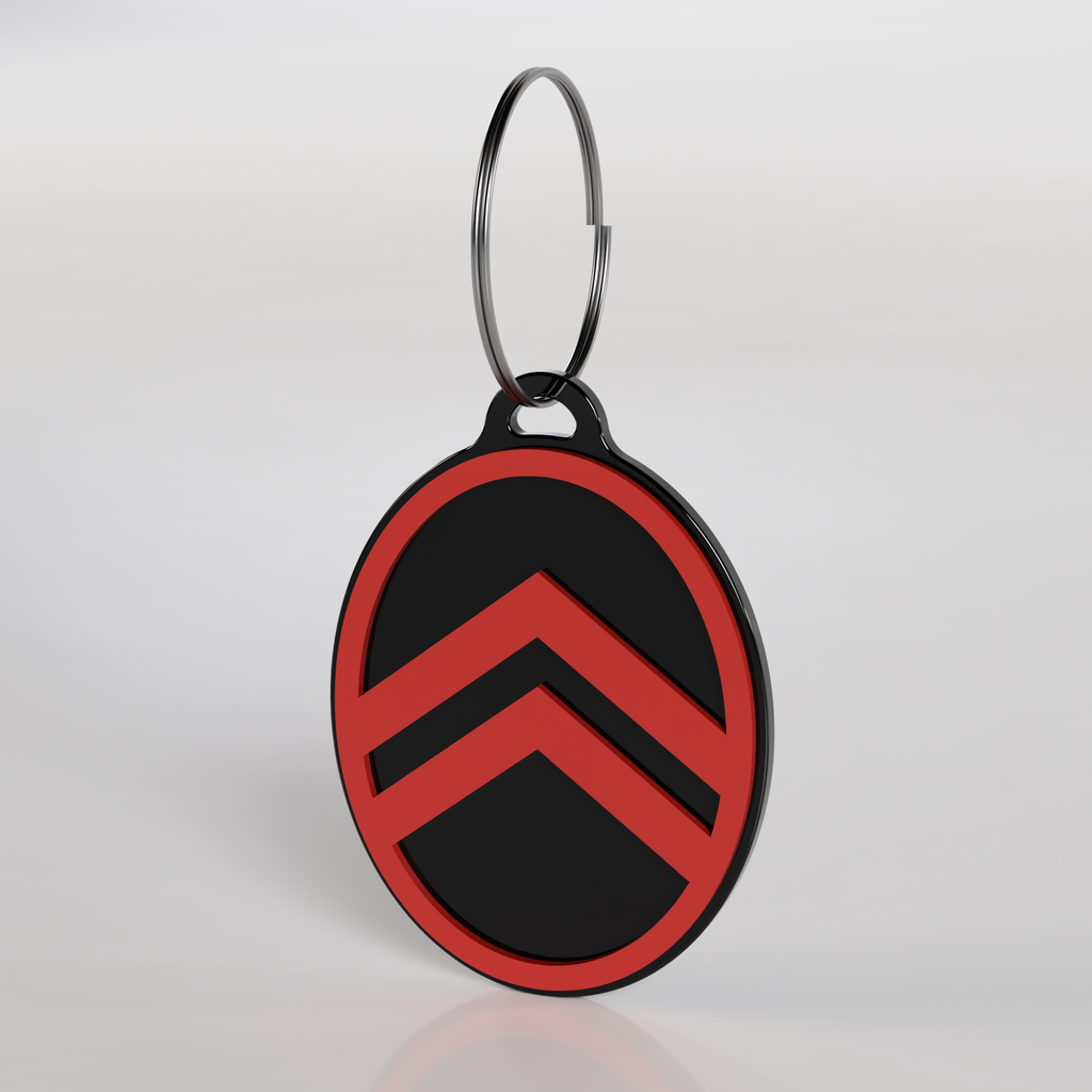 New Citroen logo keychain by dantech | Download free STL model ...