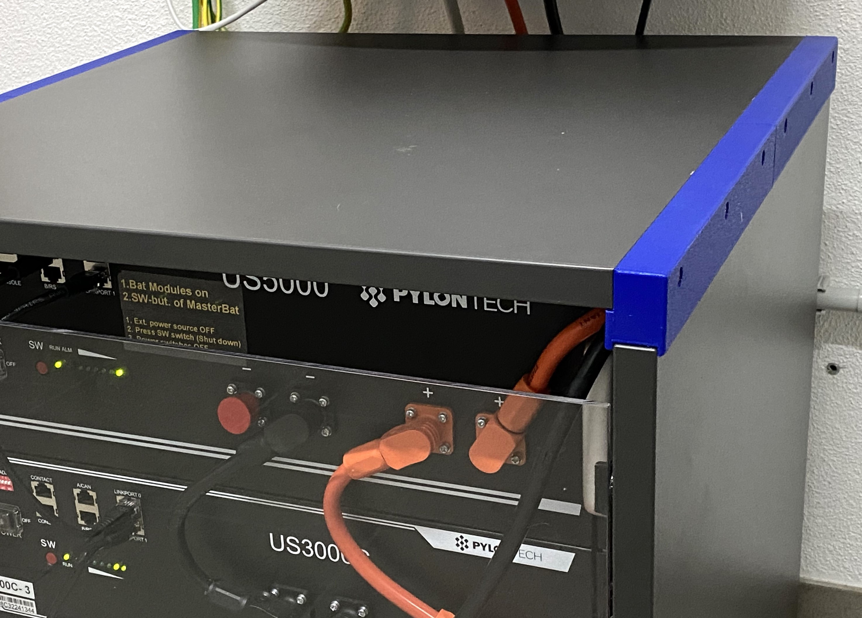 Extension For A Battery Rack By Tritschi Download Free Stl Model