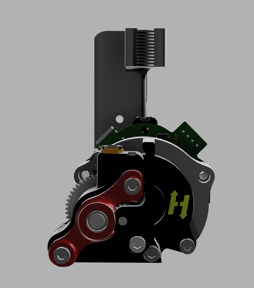 VZ Hextrudort LOW CNC EBB36 mount & VZ Toolhead PG7 Gland cable holder ...