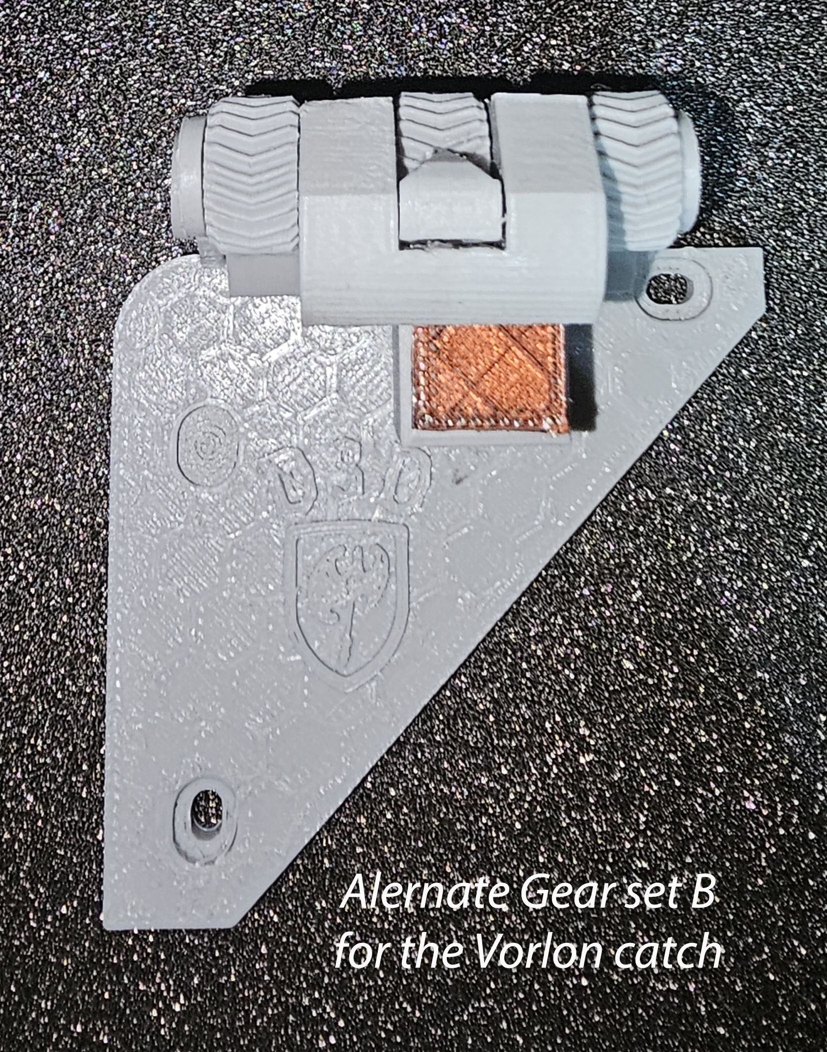 K1 Max/K1 /K1C. 'Vorlon' Door catch. For use on printers with 270 degree hinges fitted by Diablo ...