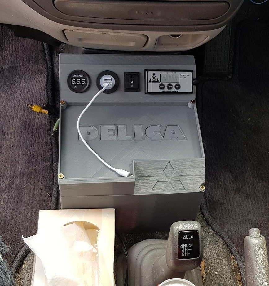 Delica Console Battery Box by Philip J Fry | Download free STL model ...