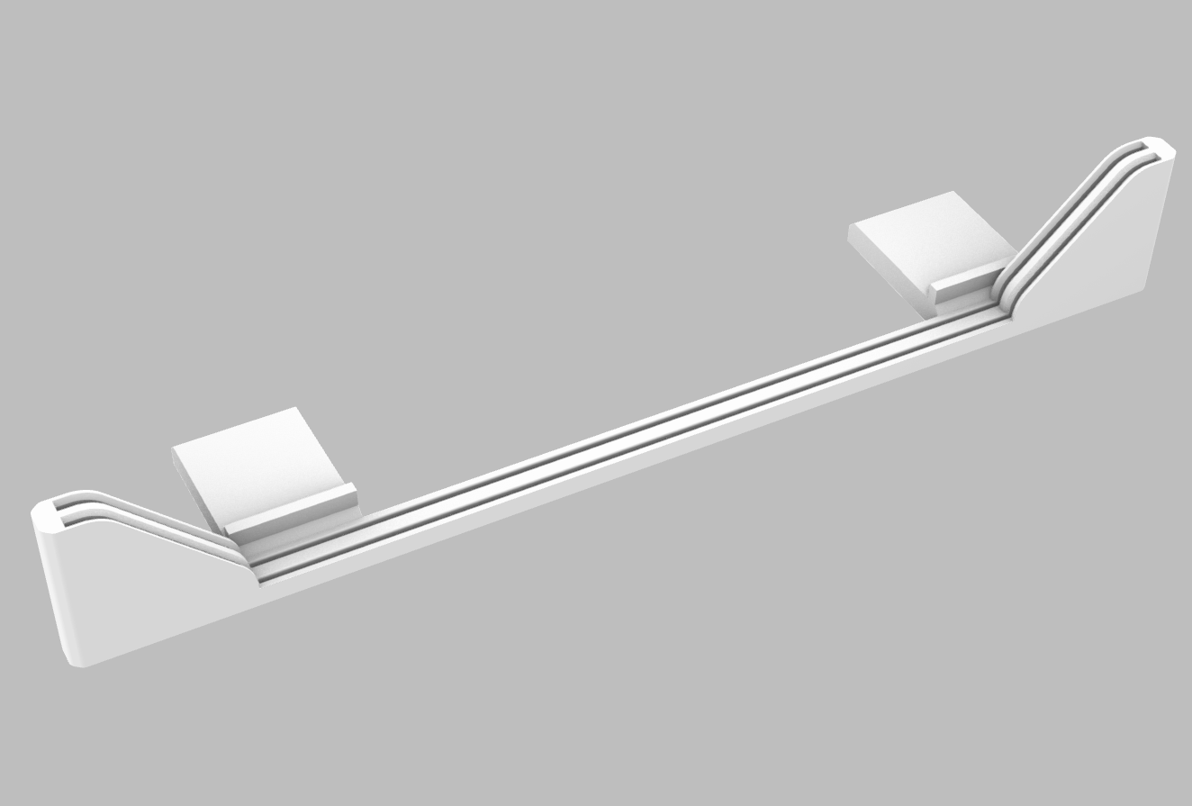 Bambu X1C Minimal Build Plate Side Storage Mount by interactive3 ...