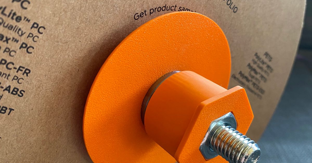 unwinder spool axle by HillBillyBurt | Download free STL model ...