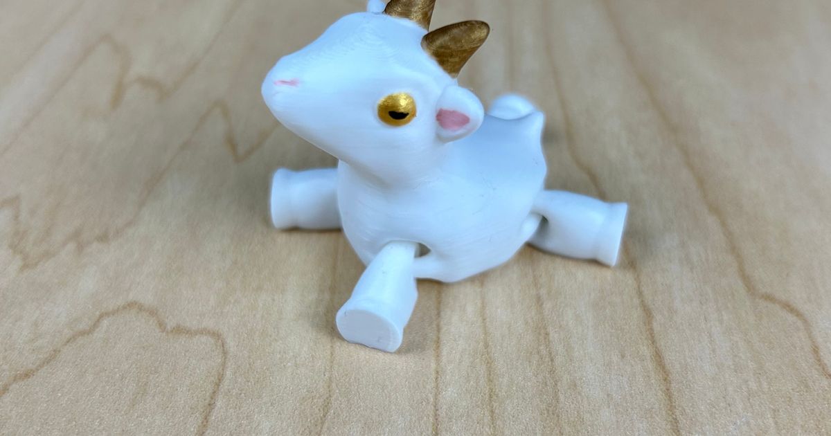 Goat Fidget by Built_Over_Bot | Printables Store