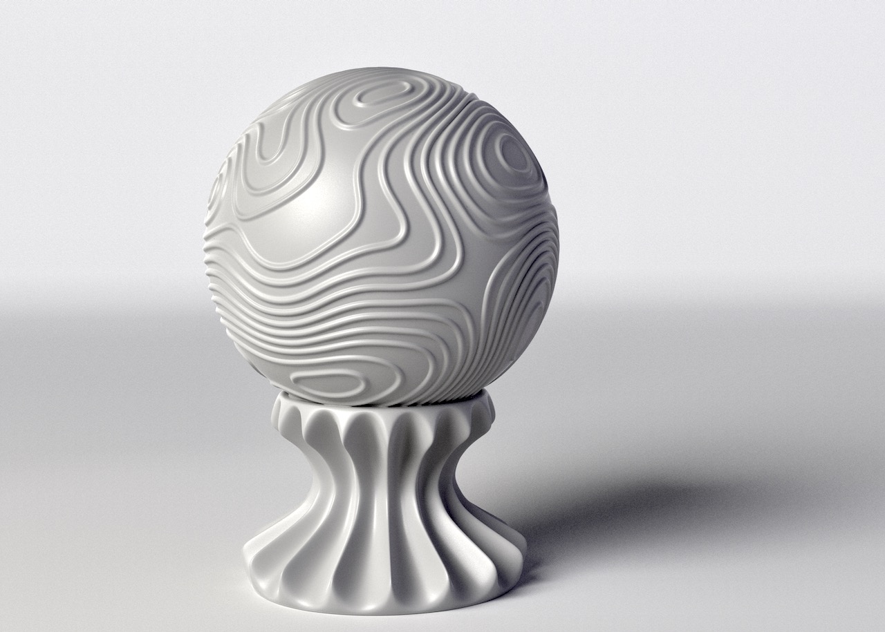 Waveform Sphere by SteedMaker | Download free STL model | Printables.com