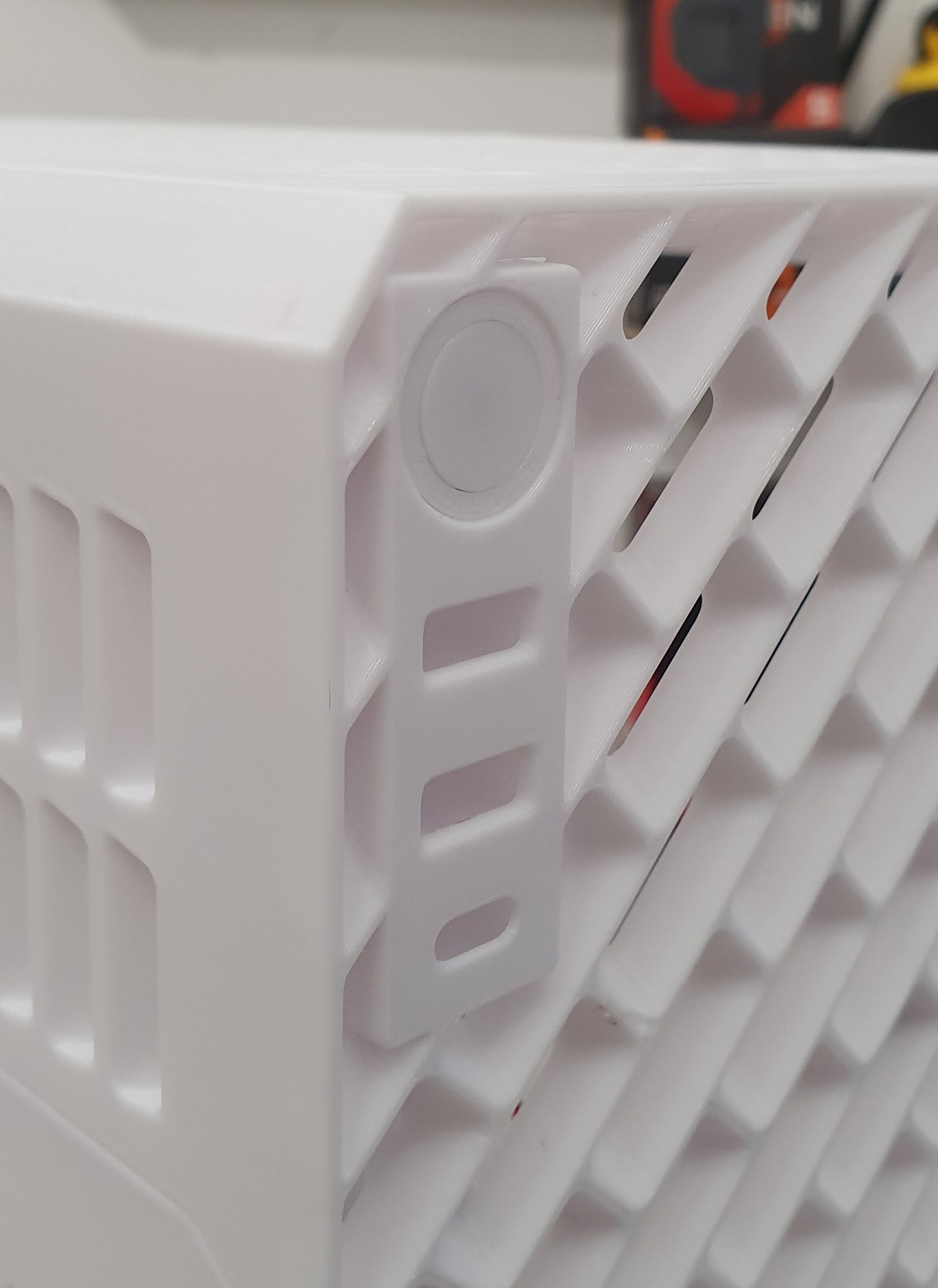 PC power/reset button, 16mm by miyconst | Download free STL model ...