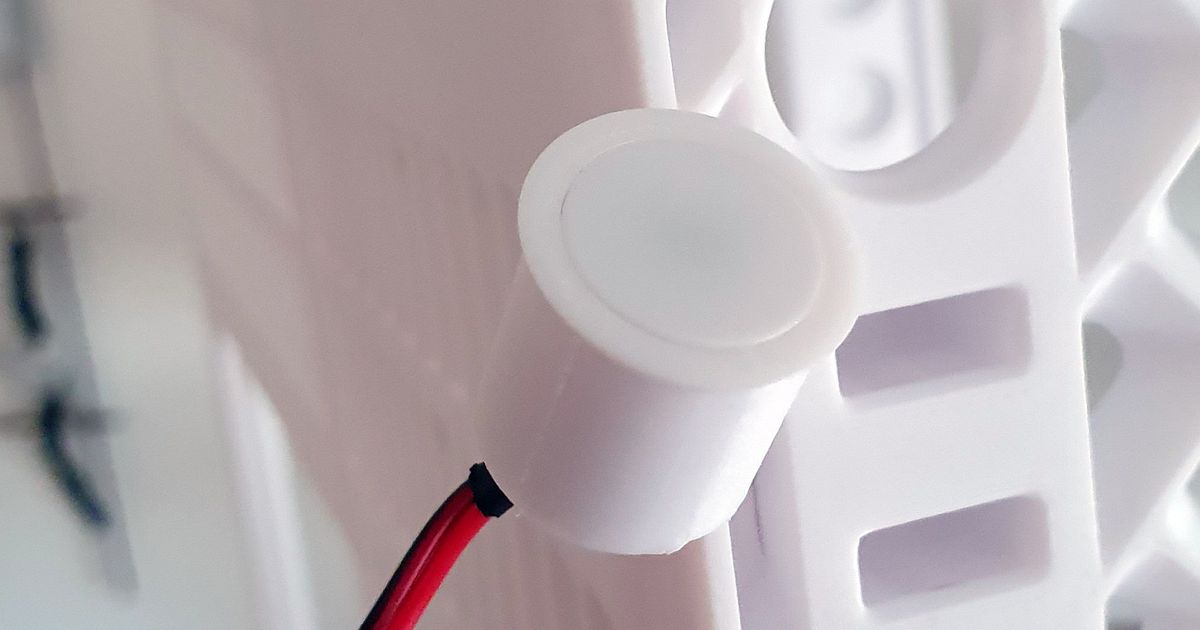 PC power/reset button, 16mm by miyconst | Download free STL model ...