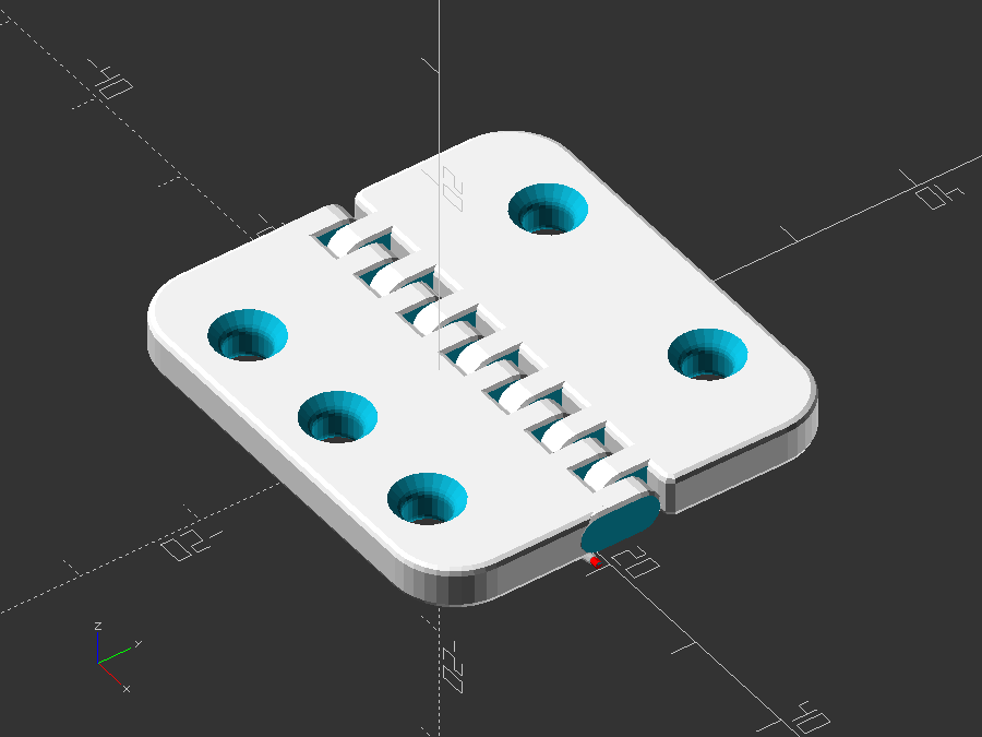 Plate link chain by Jack | Download free STL model | Printables.com