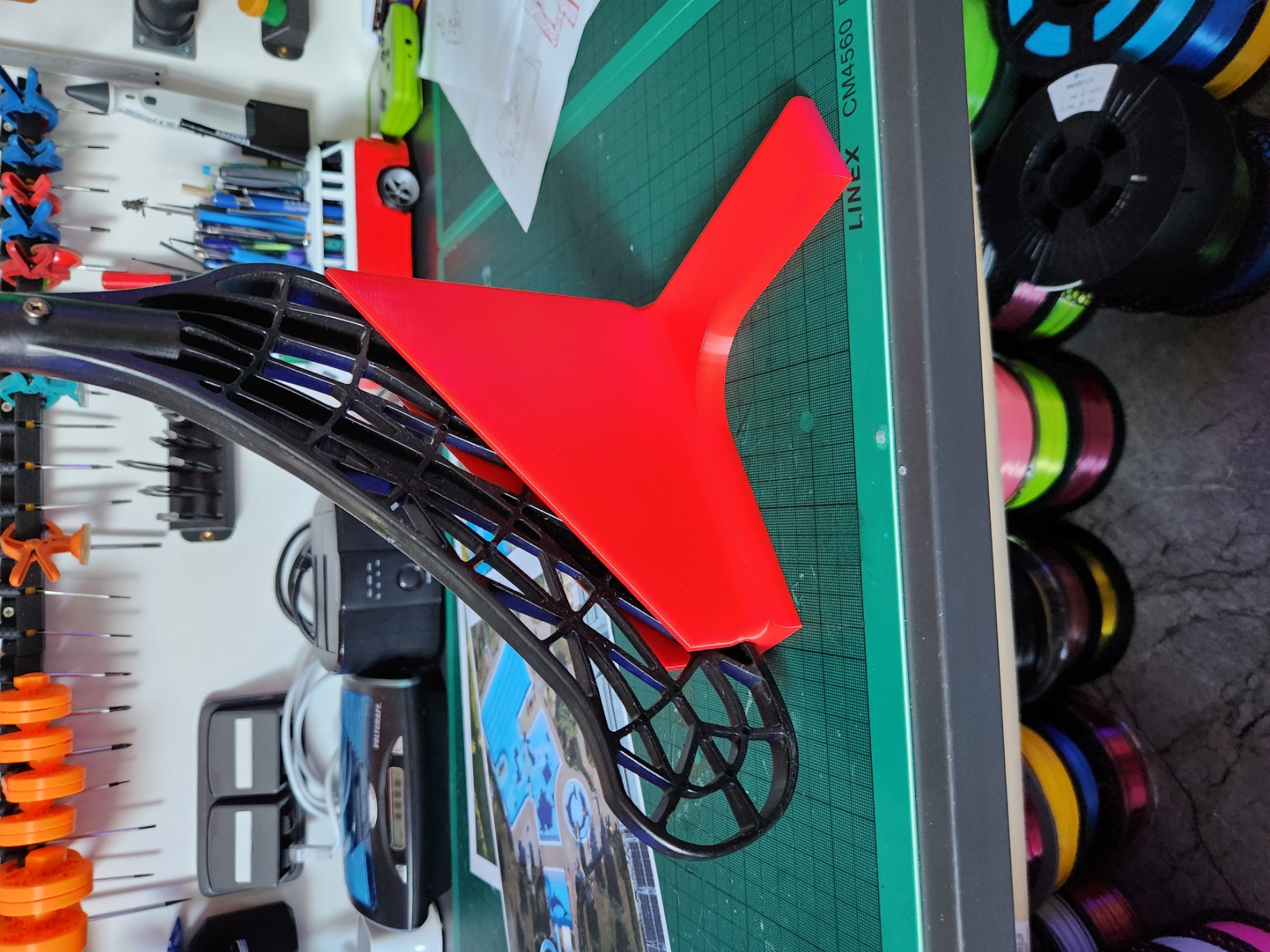 floorball stick holder by BažusLab | Download free STL model ...