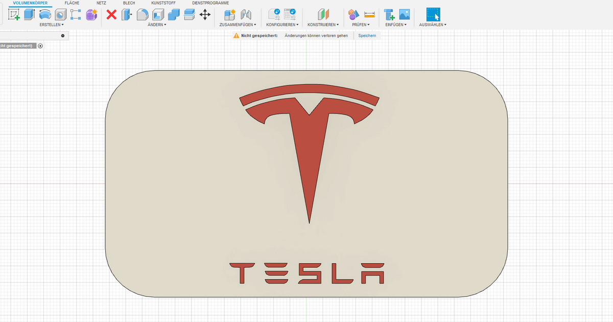 Tesla Logo by Basti_sch_ | Download free STL model | Printables.com