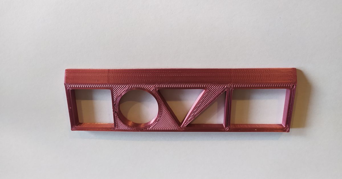 Ruler with simple geometric shapes 120mm by Paweł K | Download free STL ...