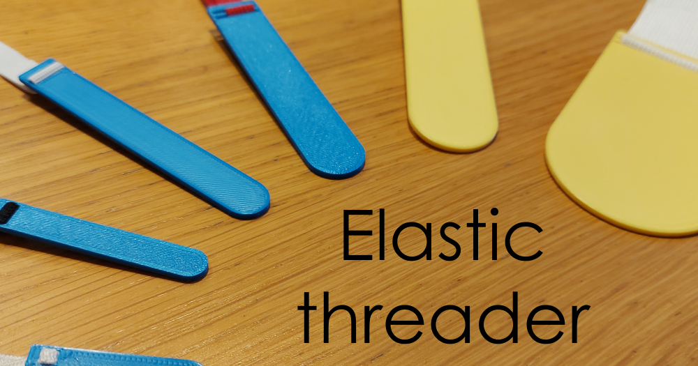 Ultimate flat elastic threader - multiple sizes par Repoholy ...