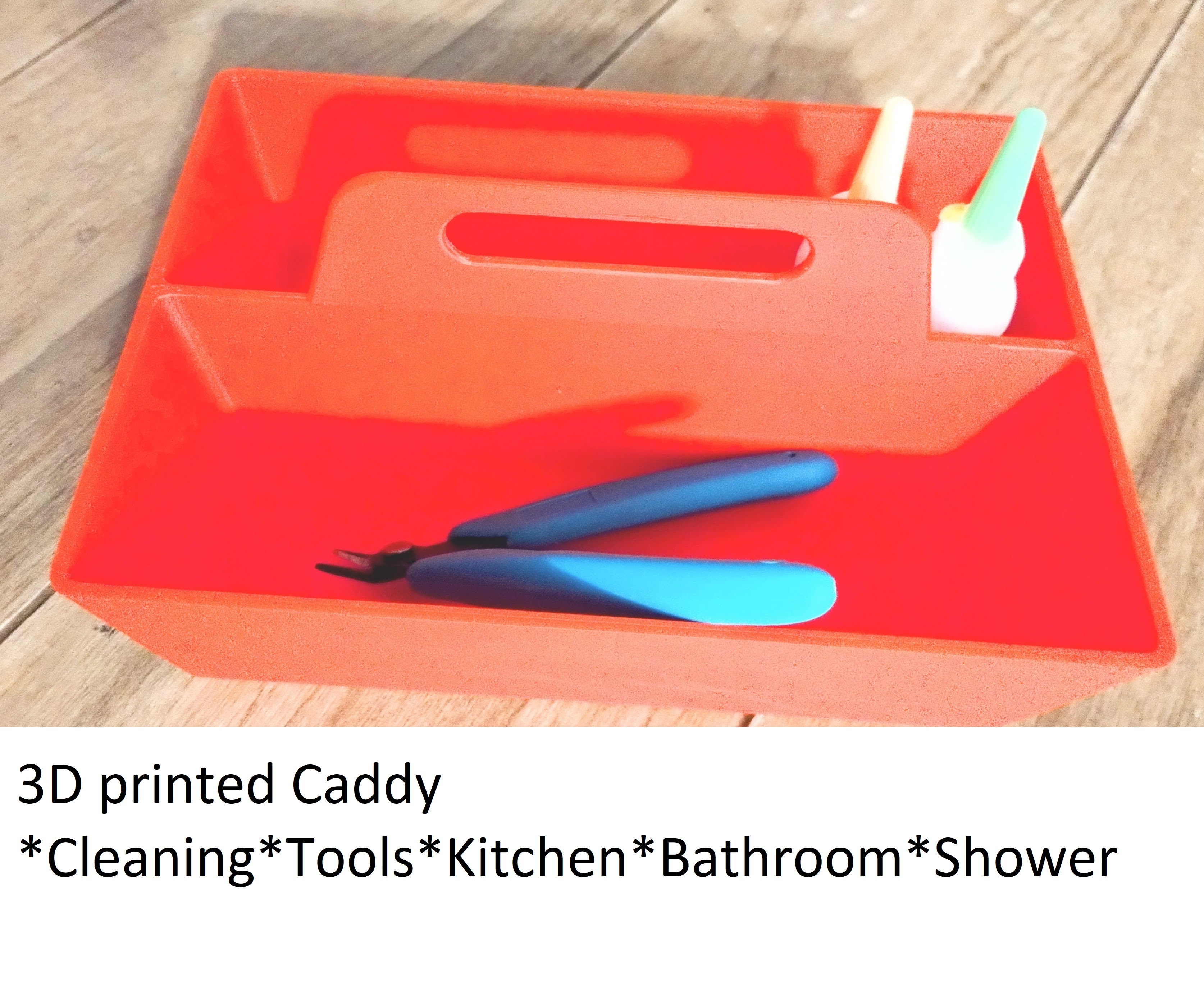 Simple Strong Caddy by Freer | Download free STL model | Printables.com