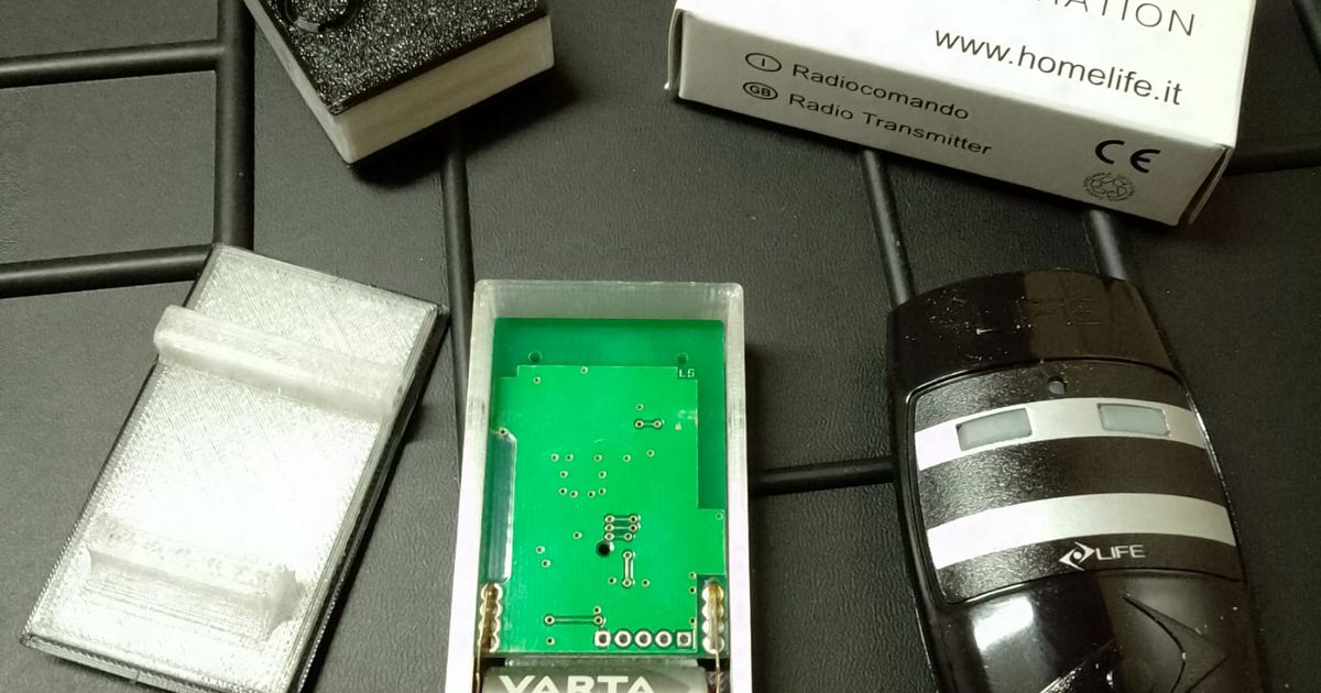 Remote control cover LIFE FIDO by DeeDee | Download free STL model ...