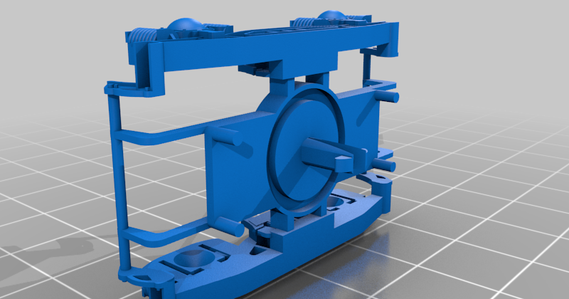 Oo gauge bogie by Detailrail | Download free STL model | Printables.com