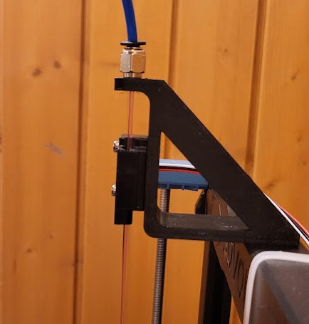 SV06 PC4 end + filament runout sensor mount by Esakoy | Download free ...