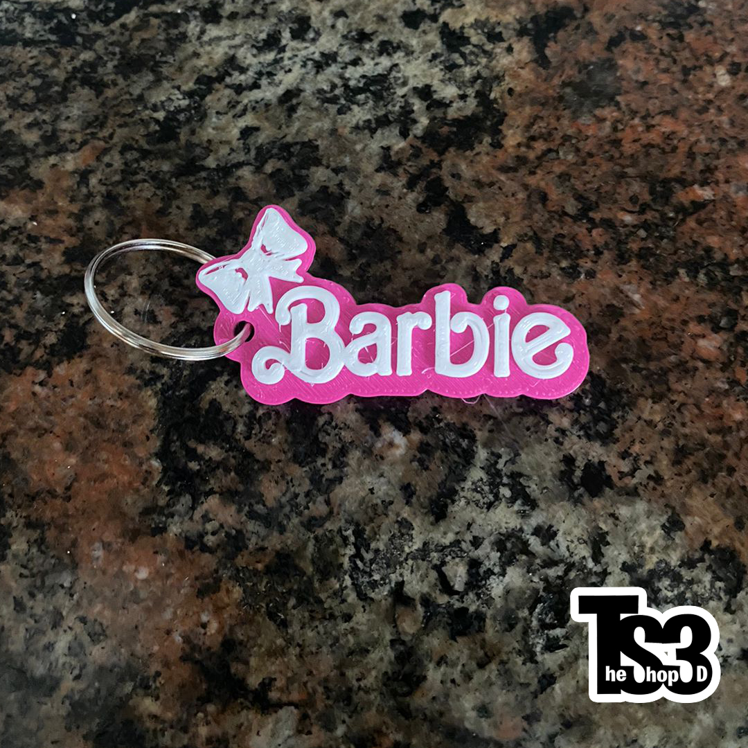 Barbie Keychain V10 by TheShop3D | Download free STL model | Printables.com