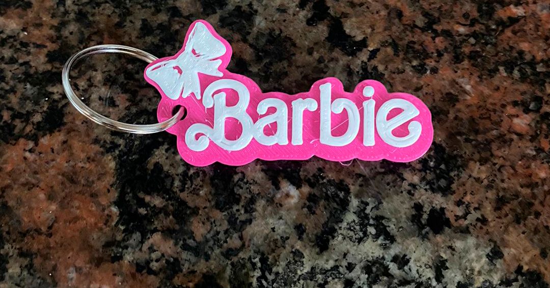 Barbie Keychain V10 by TheShop3D | Download free STL model | Printables.com