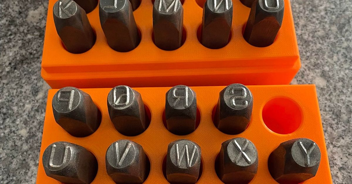 Large Metal Stamp Box by Komitadjie | Download free STL model ...