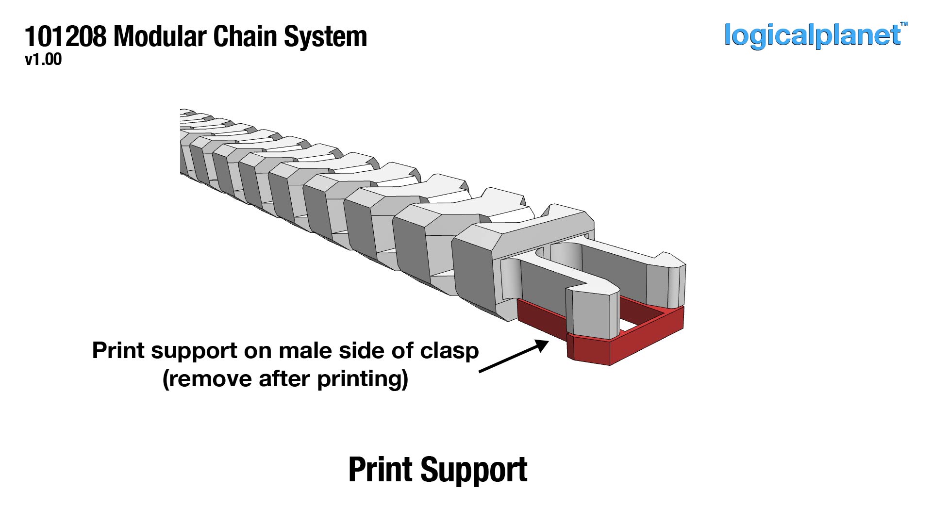 MCS Modular (Box) Chain System by logicalplanet | Download free STL ...