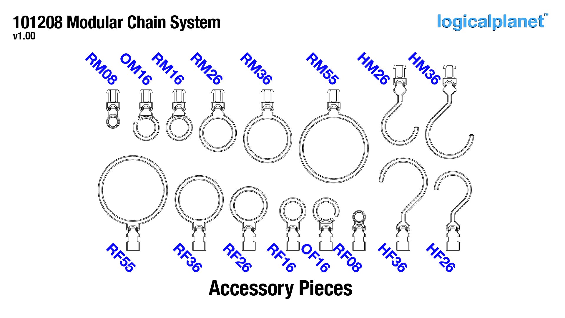 MCS Modular (Box) Chain System by logicalplanet | Download free STL ...