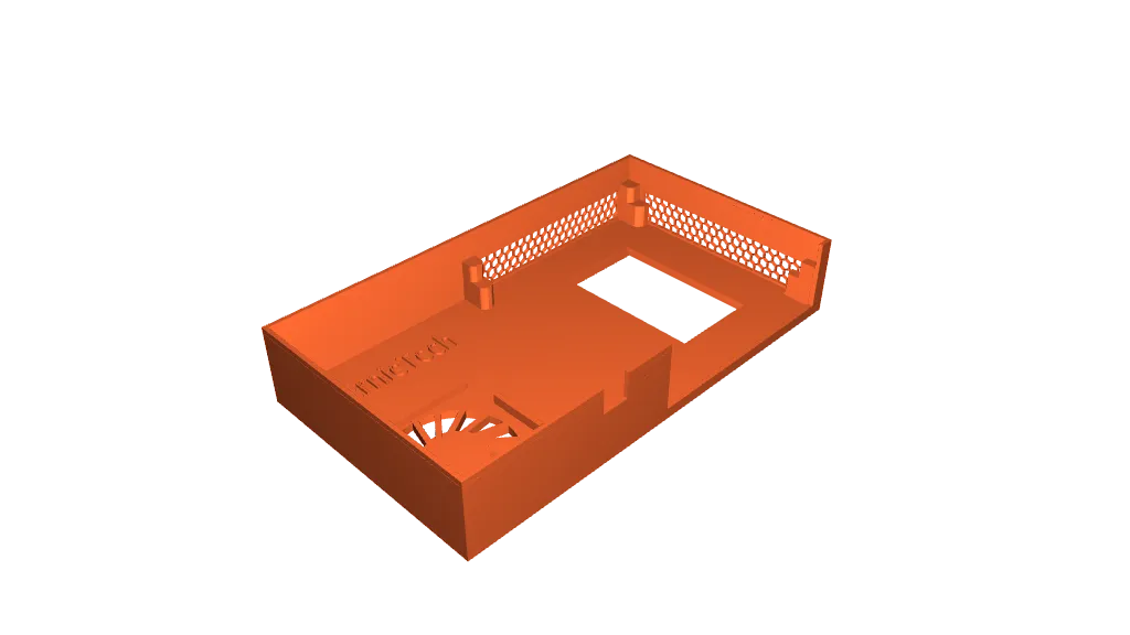 Inovato Quadra HamClock case by Ernie Tech | Download free STL model ...