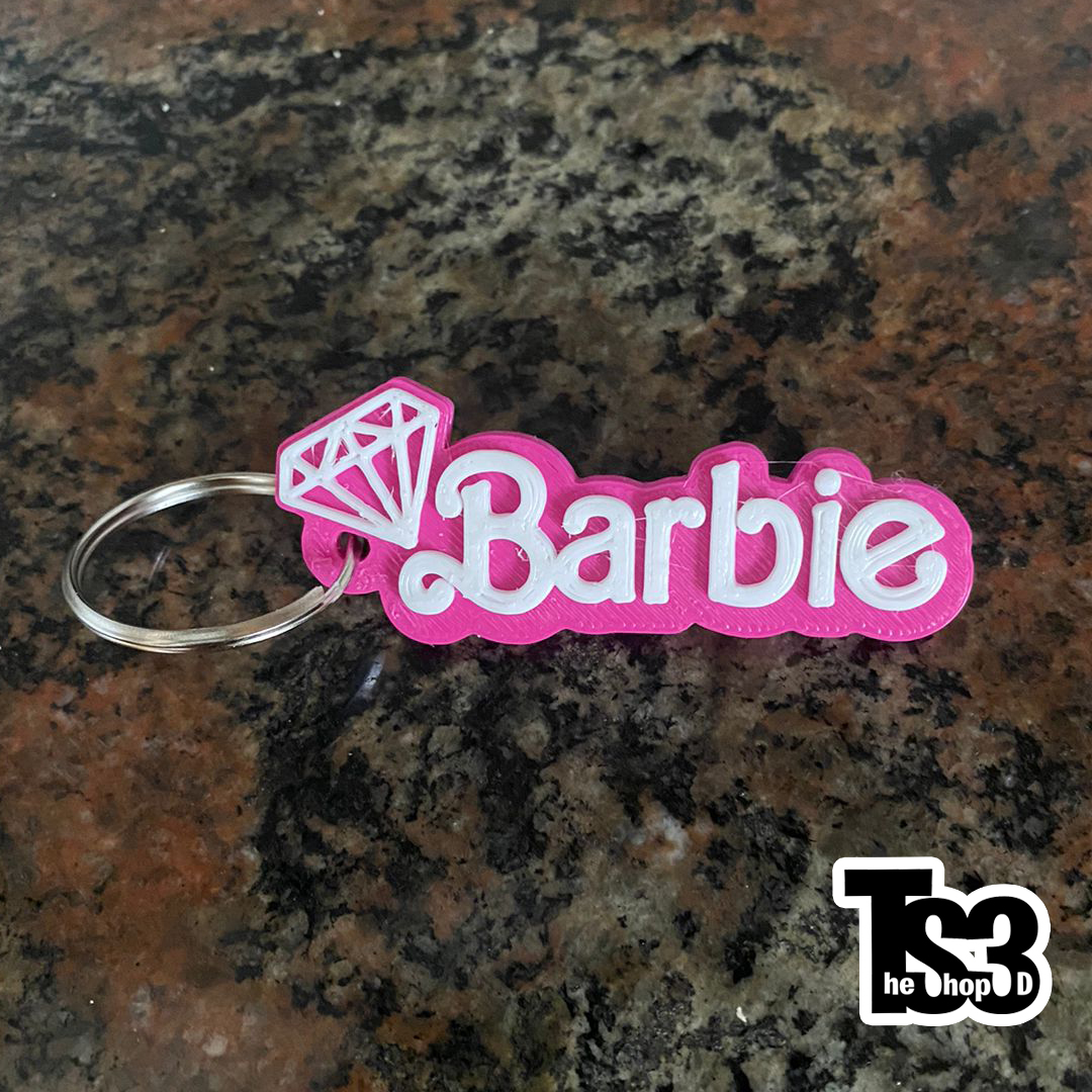 Barbie Keychain V5 by TheShop3D | Download free STL model | Printables.com