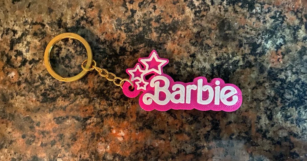Barbie Keychain V3 by TheShop3D | Download free STL model | Printables.com