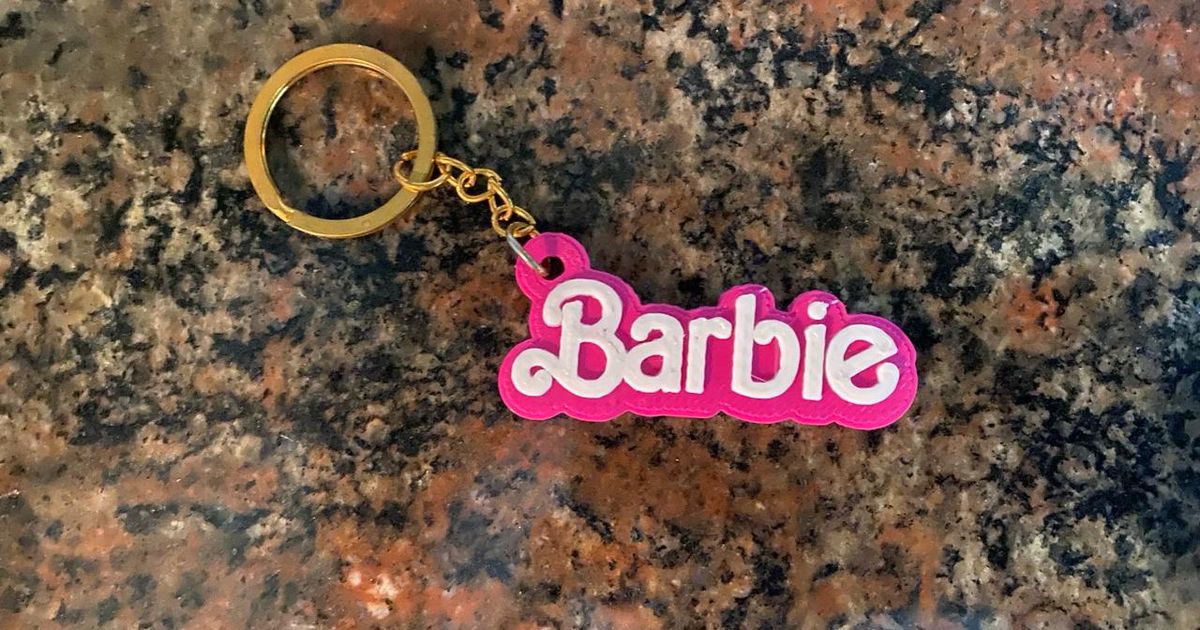 Barbie Keychain by TheShop3D | Download free STL model | Printables.com