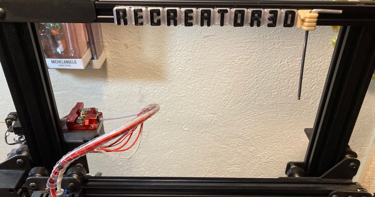 WritersBlok T-Slot Name Tag by JRT3D | Download free STL model ...