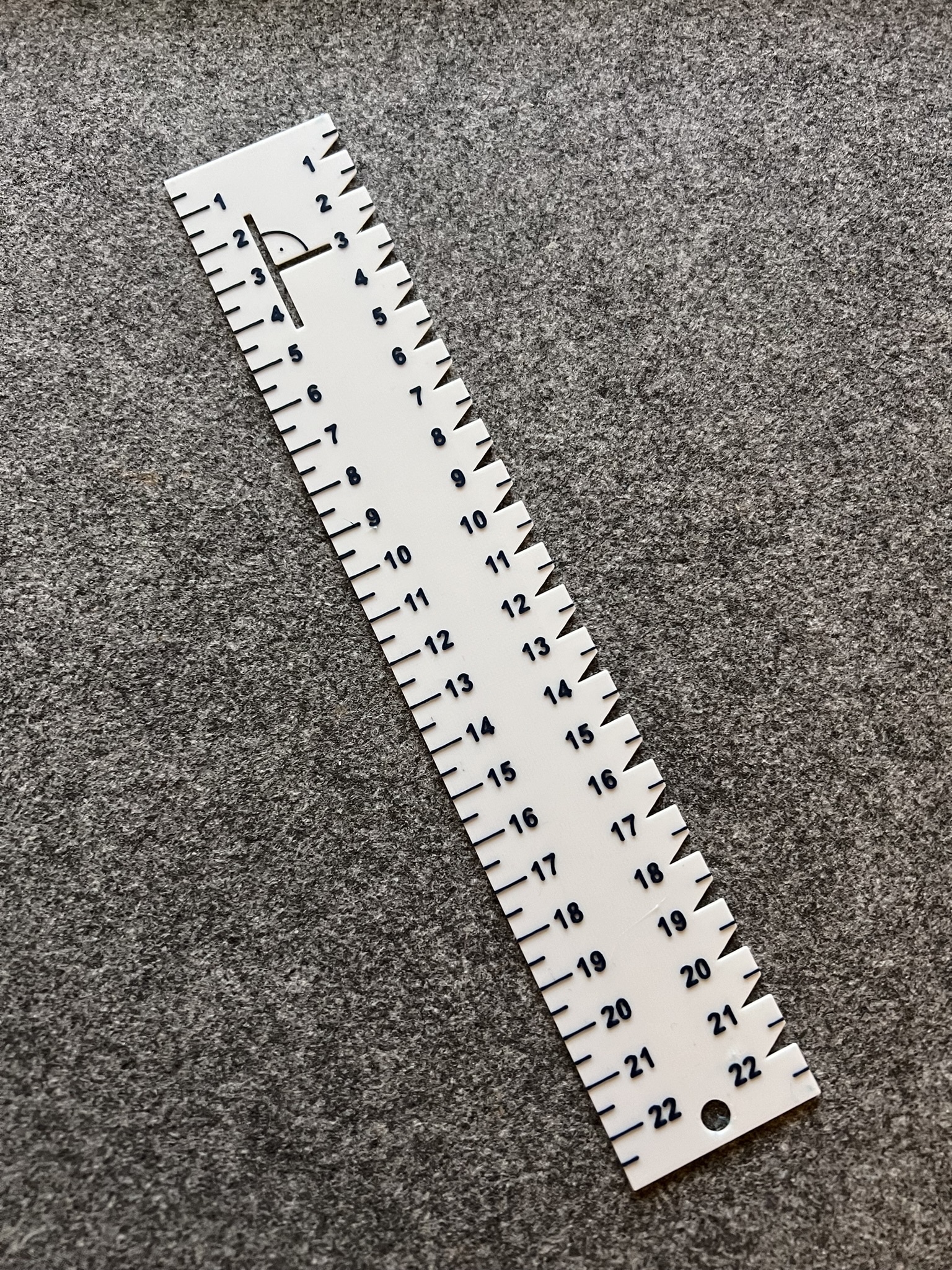 Hand Gauge by Extruterrestrial | Download free STL model | Printables.com