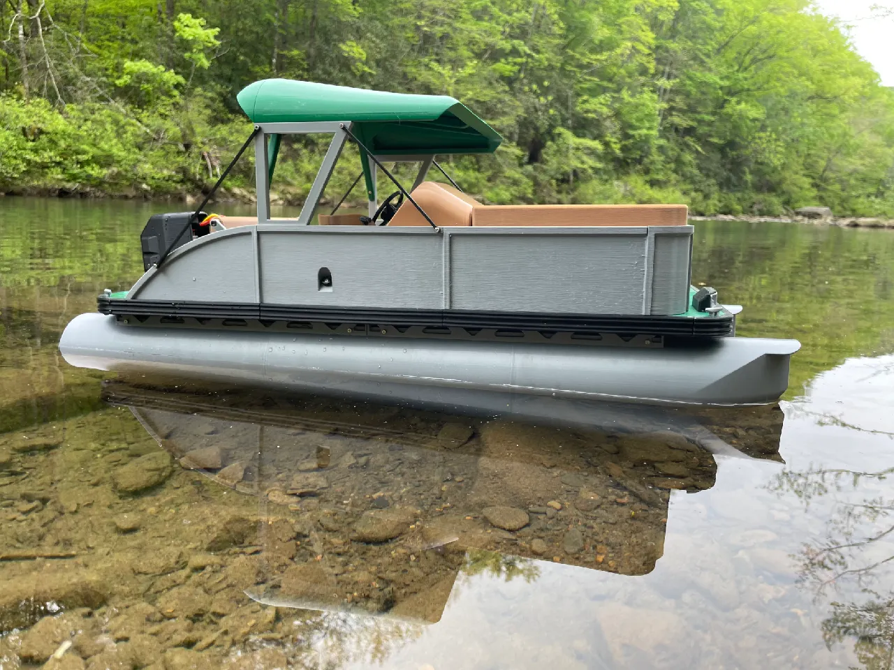 Rc pontoon boat store