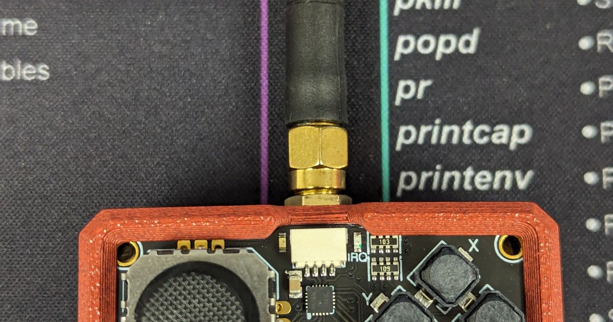 Qt Py Esp32 S2 Mini Remote By Darkextratoasty Download Free Stl Model
