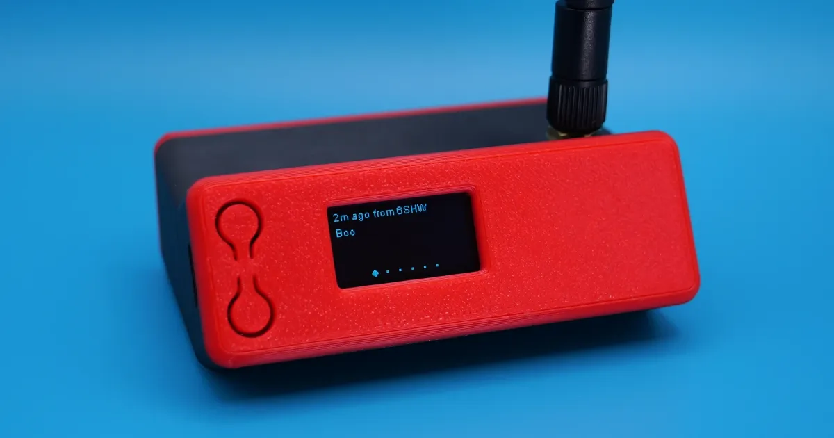 Bender Battery Case for the Heltec V3 & Heltec T114 Meshtastic powered ...