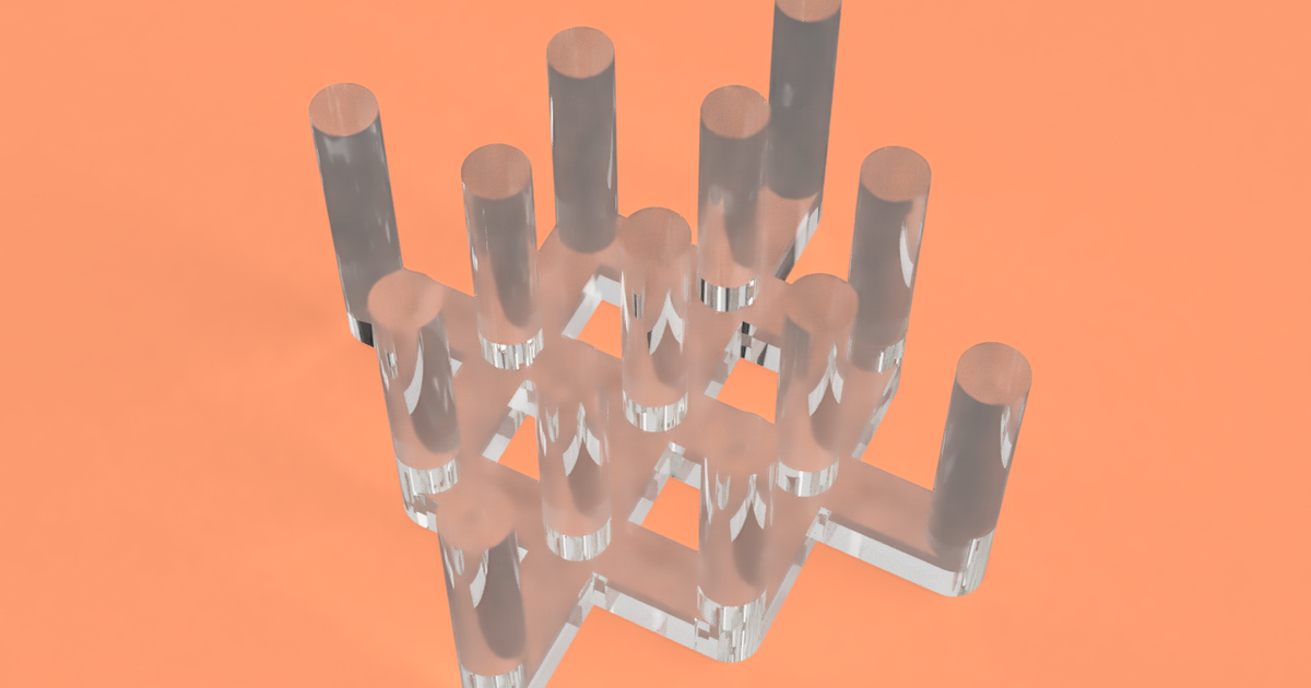Straw Drying Rack By Hunter Greene Download Free Stl Model