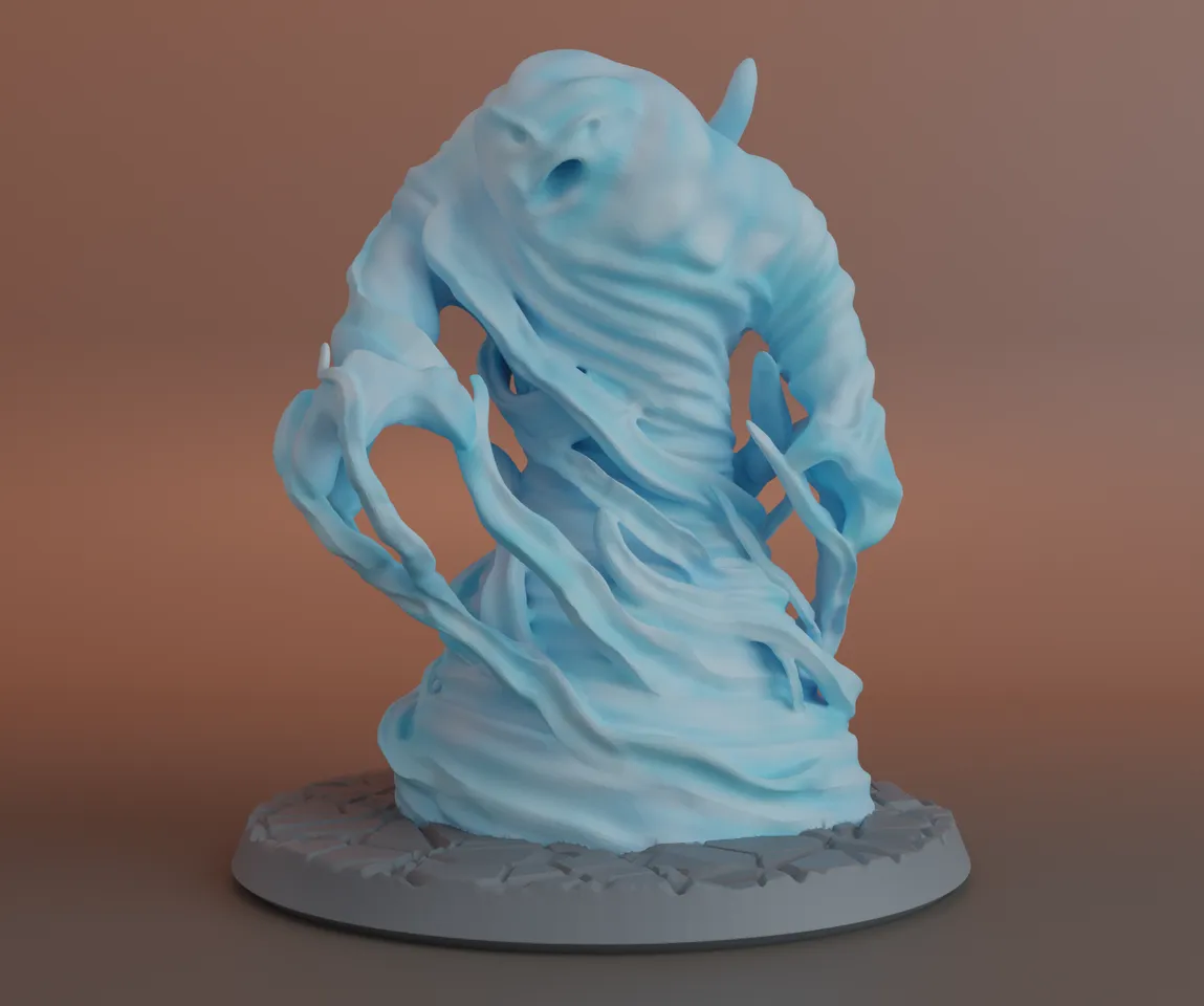 Air Elemental Art Miqueias Silva | 💨 Air Elemental D&D