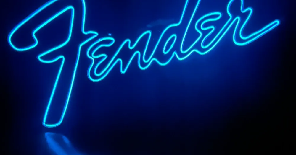 Neon Fender Sign by LilJoe | Download free STL model | Printables.com