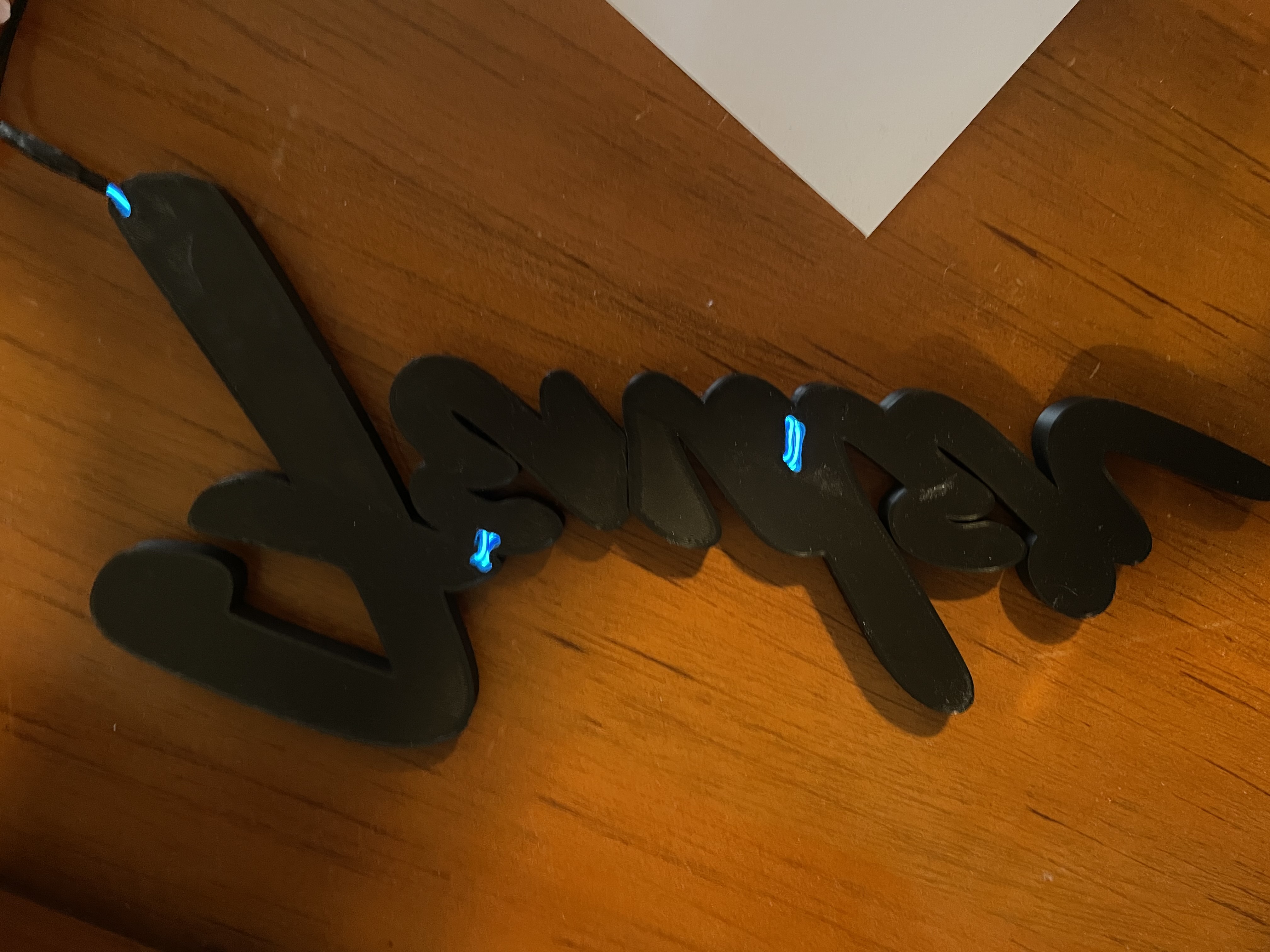 Neon Fender Sign by LilJoe | Download free STL model | Printables.com