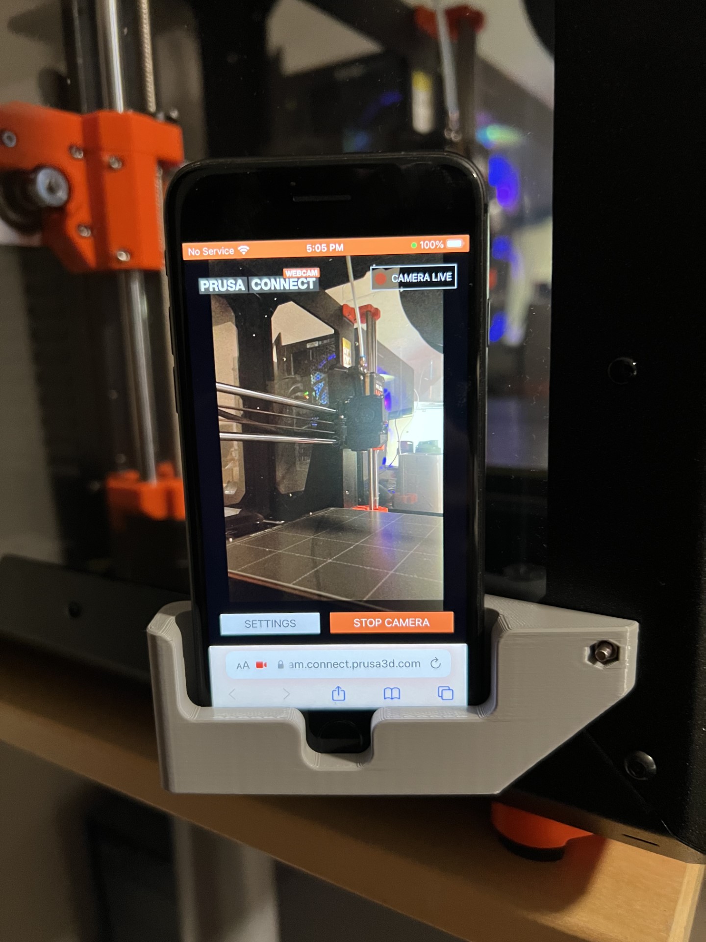 iPhone 8 Mount For Prusa Enclosure Left by AlexK_121 | Download free ...